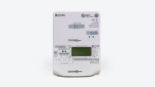 British Gas Electricity Meter British Gas Sacks Debt Collectors Who